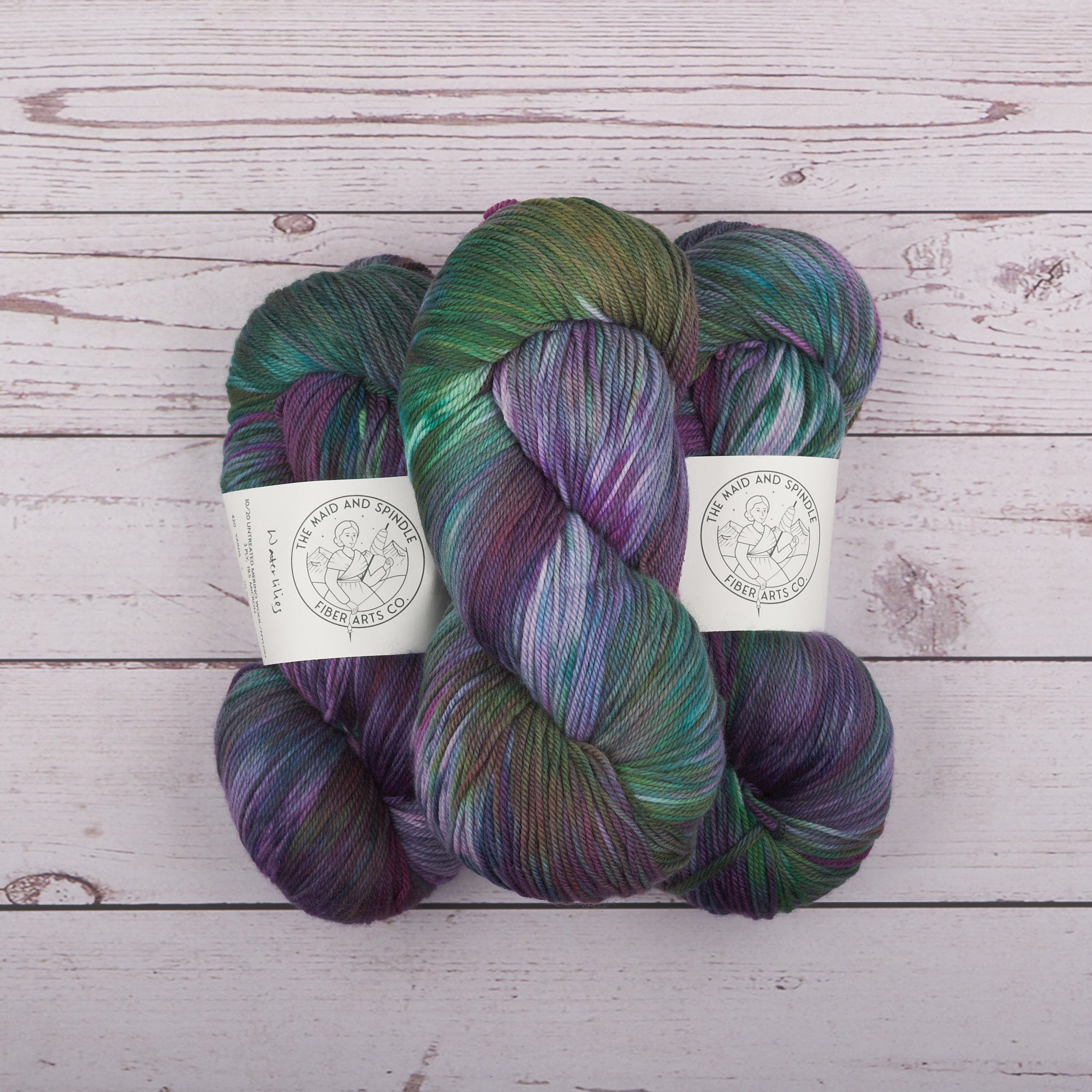 Wool and Silk Blend Yarn – The Maid and Spindle Fiber Arts Co
