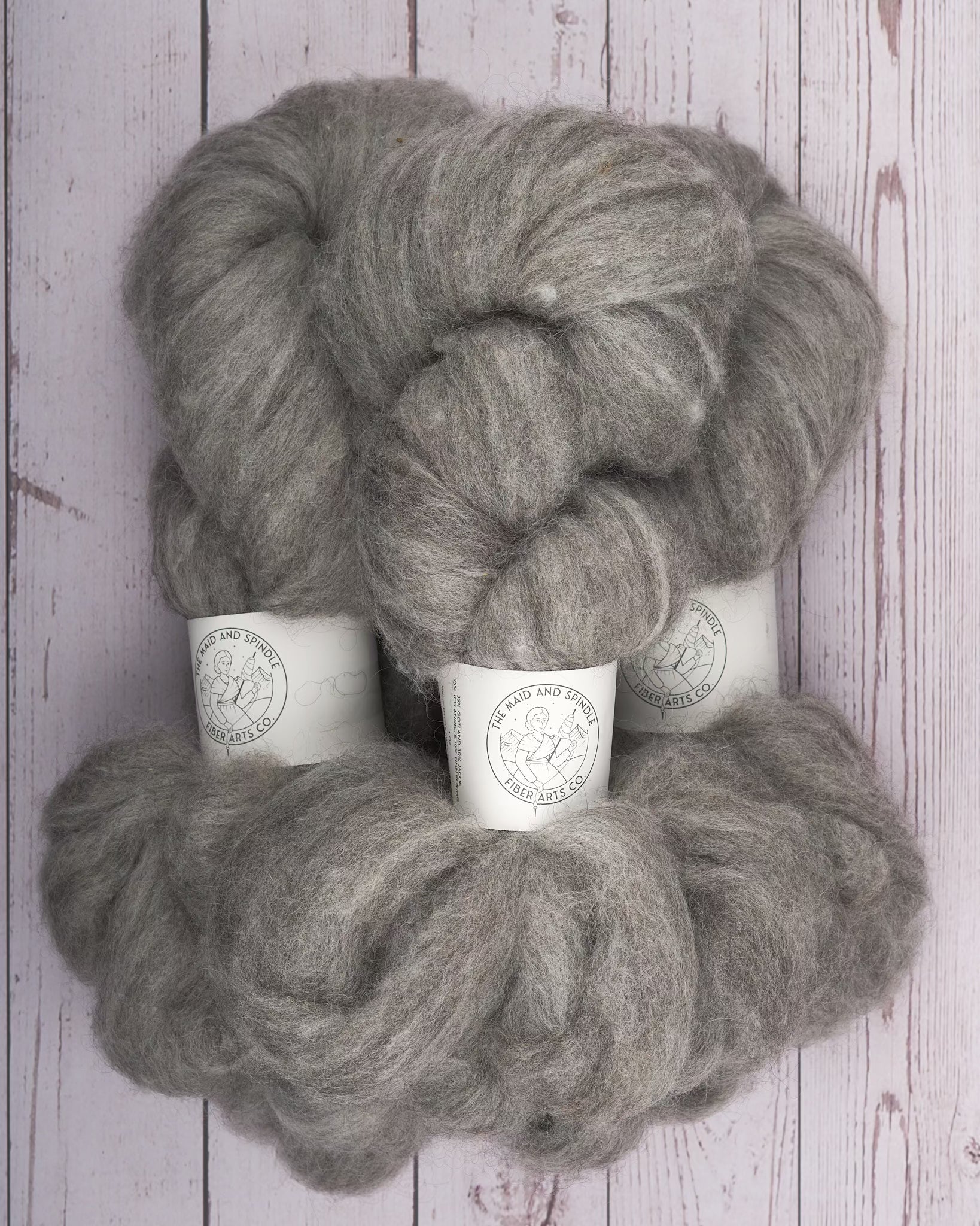 Custom Milled Fiber Blends – The Maid and Spindle Fiber Arts Co